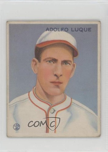1933 Goudey Big League Chewing Gum R319 Adolfo Luque #209 Rookie RC | eBay