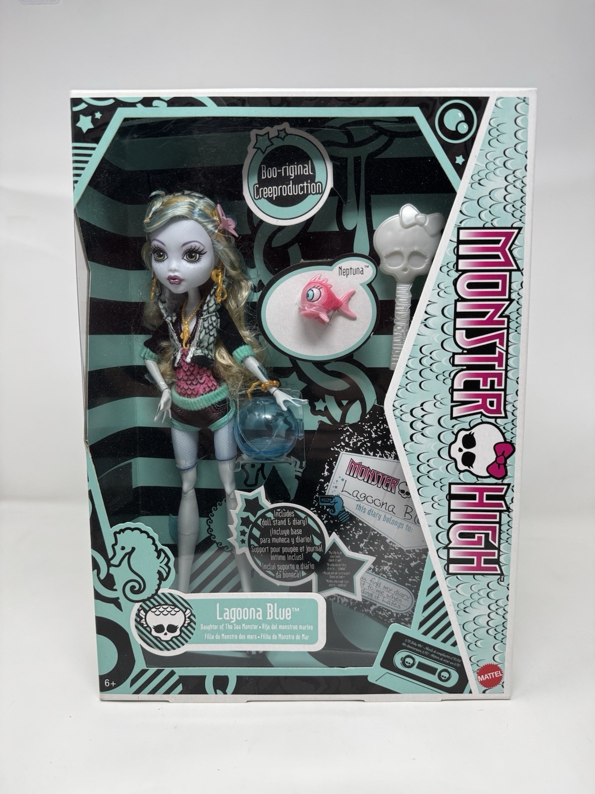 Monster High Lagoona Blue BOO-RIGINAL CREEPRODUCTION Fashion Doll ...