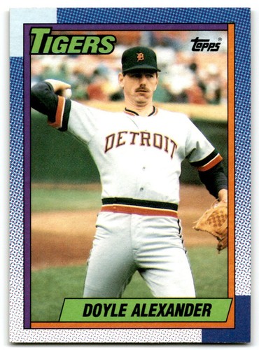 1990 Topps Doyle Alexander Detroit Tigers #748 | eBay