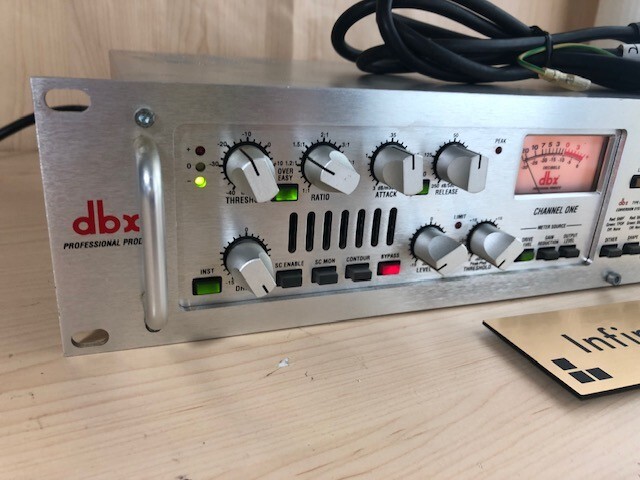 DBX 566 Dual Stereo Analog Vacuum Tube Compressor Rackmount Contour ...