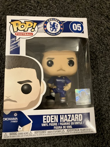 Funko Pop Vinyl EDEN HAZARD 05 CHELSEA EPL Football VERY RARE ...