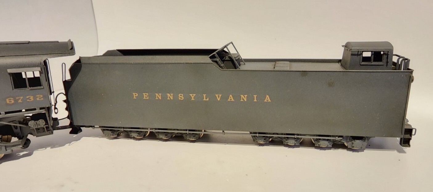 O SCALE 2-RAIL BRASS MODEL USH US HOBBIES KTM PENNSYLVANIA 4-8-2 CLASS ...