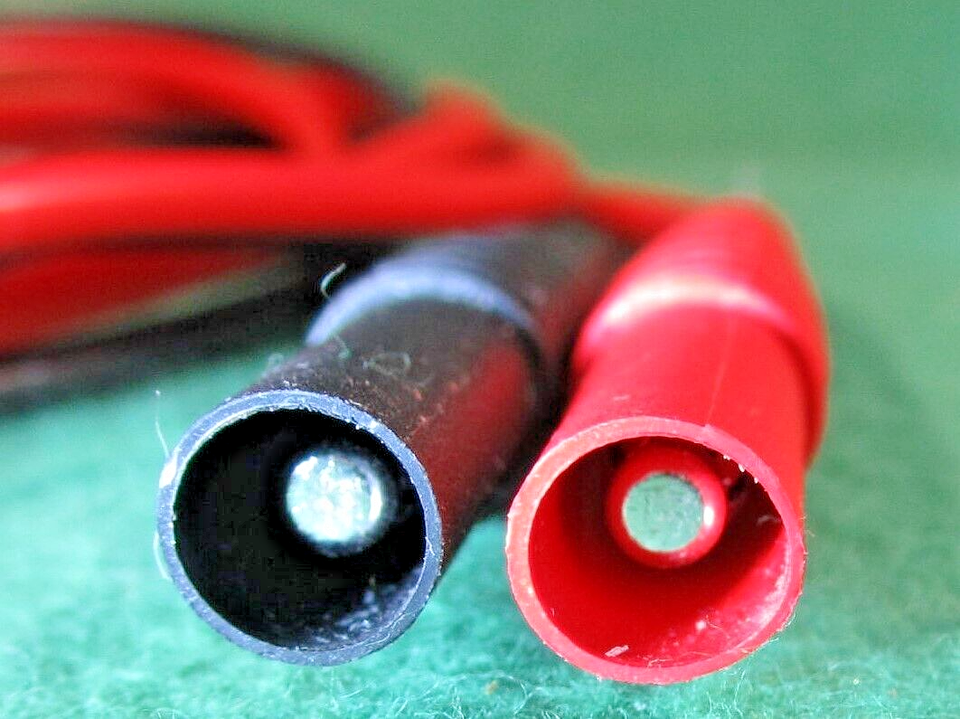 Pomona 55"L Modular Test Lead Extension Set w/4mm Male & Female ends ...