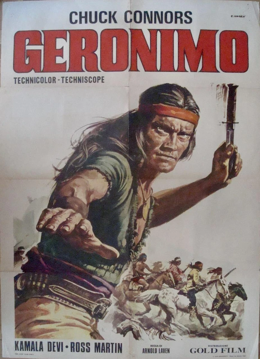 Chuck Connors As Geronimo