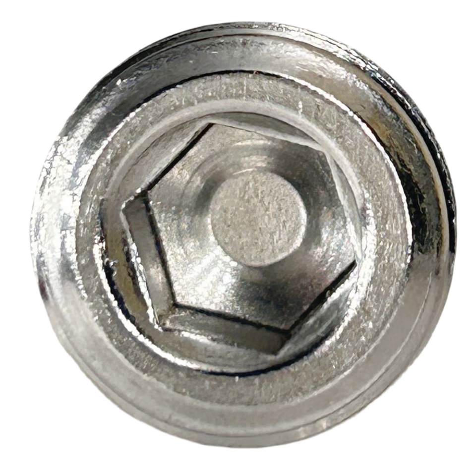 20PCS 1/4NPT Male Thread Socket PLUGS Hex Countersunk Plug SS304 Pipe ...