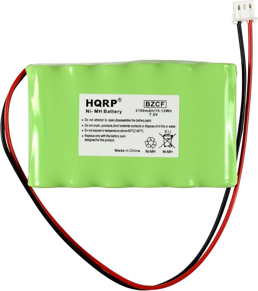 HQRP 2100mAh Backup Battery for ADT 300-03866 LYNXRCHKIT-SHA ...