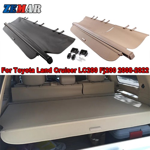 For Toyota Land Cruiser LC200 Fj200 2008-22 Rear Trunk Cargo Cover ...