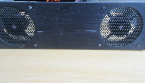 Dual Rack Mount Amp Rack Cooling Fans | eBay