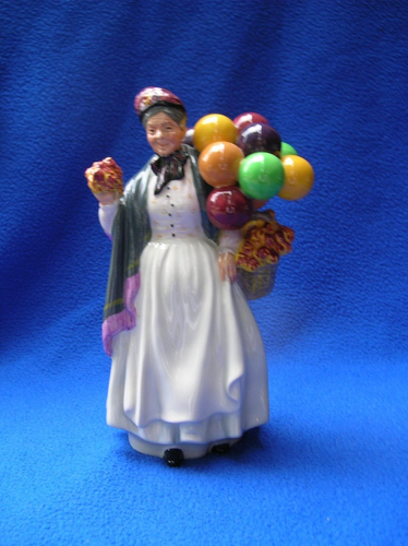 Royal Doulton "Biddy Pennyfarthing" Balloon Lady Figure Figurine | eBay