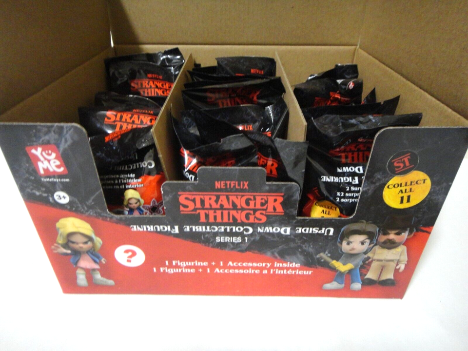 Netflix Stranger Things Upside Down Figurine Series 1 YUME CSAE of 24 w ...