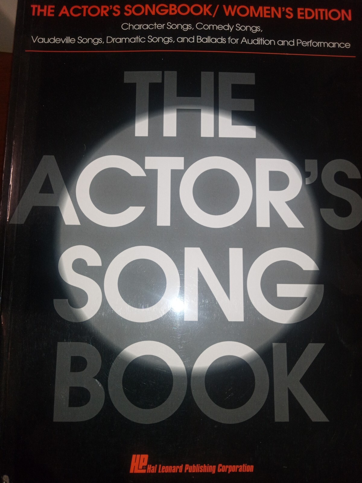 The Actor's Songbook Second Edition Women's Edition Vocal Collection ...