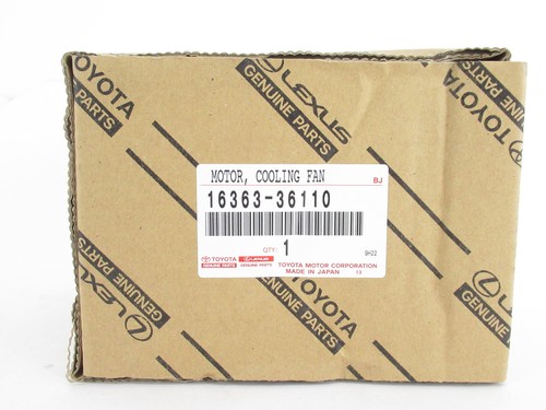 Genuine OEM Toyota 16363-36110 Cooling Fan Motor No.2 2013-2018 RAV4 | eBay