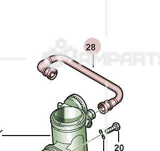 Golf tdi Air Hose 036103493BL Brand New Genuine | eBay