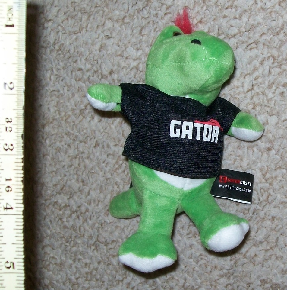 1x Gator Cases Plush Gator Mascot Stuffed Animal | eBay