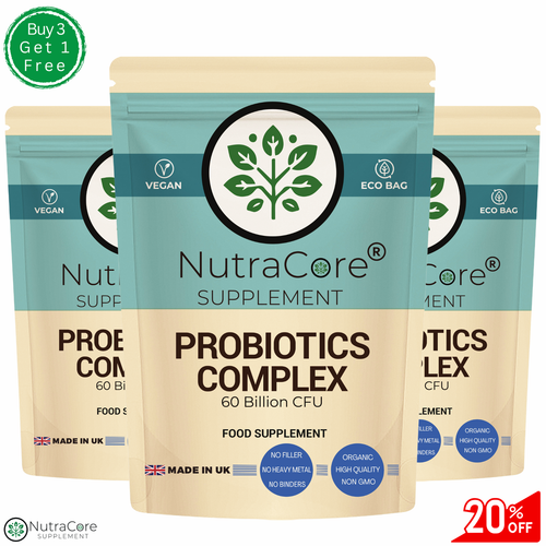 Probiotiques Complexe Pour Intestin Health-60 Milliard UFC - 15 Actif ...