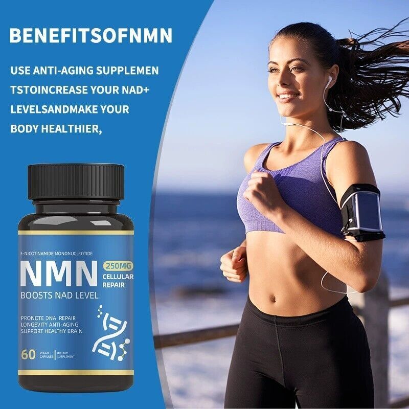 NMN Capsules Energy Booster BOOSTIS NAD Level Anti Aging Supplement 60 Caps | eBay