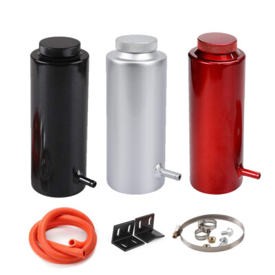 800ml Universal Radiator Coolant Aluminum Tank Overflow Reservoir Tank ...