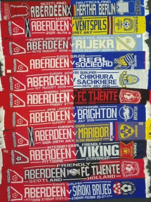 ABERDEEN SCARF VS VARIOUS CLUBS | eBay UK