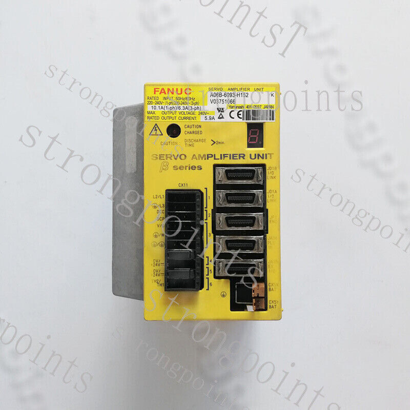 USED FANUC SERVO AMPLIFIER A06B-6093-H152 A06B6093H152 1PCS USED FANUC SERVO AMPLIFIER A06B-6093-H152 A06B6093H152 1PCS
