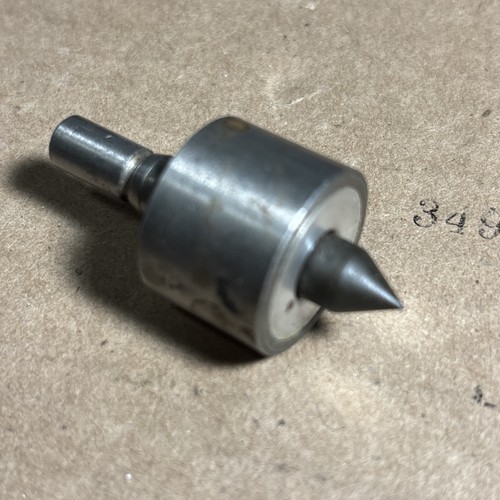 LIVE CENTER FOR LATHE 12mm Long SHANK 7mm CENTER DIAMETER Post | eBay