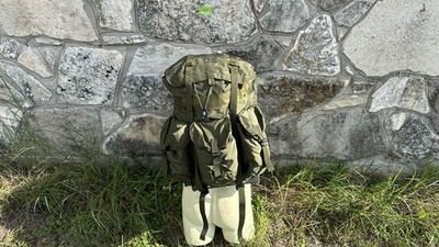 USGI US Military LC-2 Medium ALICE Combat Nylon Field Pack + Frame ...