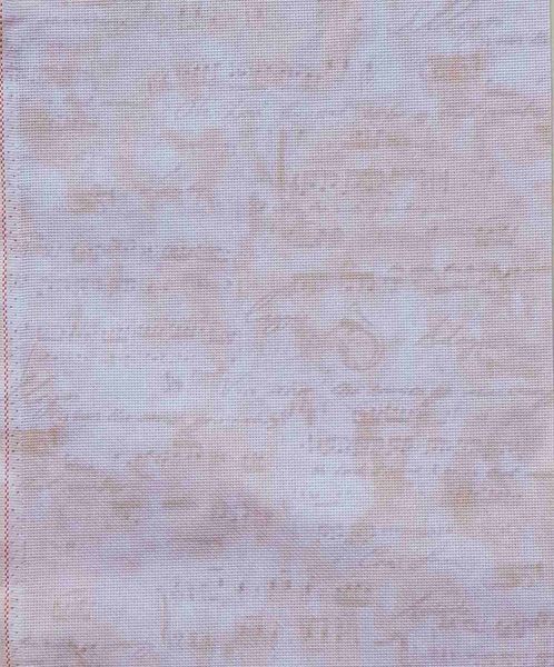 Dust of Time Designer Printed AIDA Fabric. Canvas for embroidery with ...