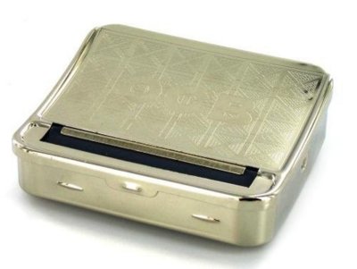 OCB Automatic Rolling Box - Silver Cigarette Roller Box Metal | eBay UK