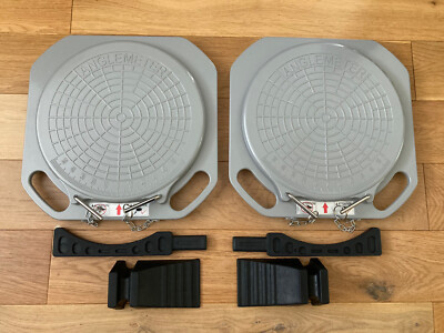 2x Wheel Alignment Bearing Turntables Turn Plates Tracking ONLY 4.6KG ...