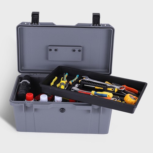 15 inch Waterproof Hard Case Tool Part Kits Protector Organizer ...