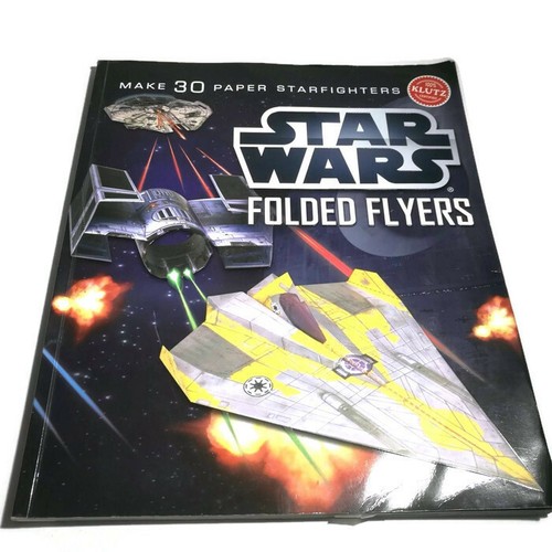Klutz Star Wars Folded Flyers: Make 30 Paper Starfighters Craft Kit ...