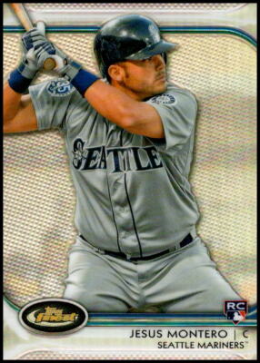 2012 Finest #72 Jesus Montero Refractor RC Seattle Mariners RC Baseball ...