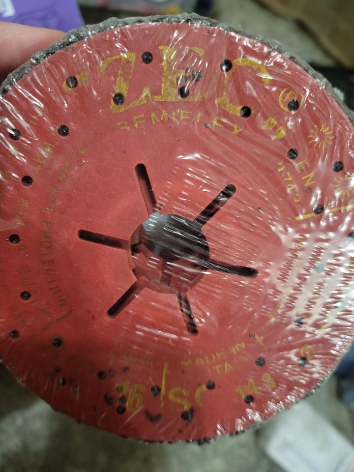 5 PACK -- Flexovit Zec Semiflex 115mm/4-1/2" 16G S/C Semi-Flexible Grinding Disc | eBay