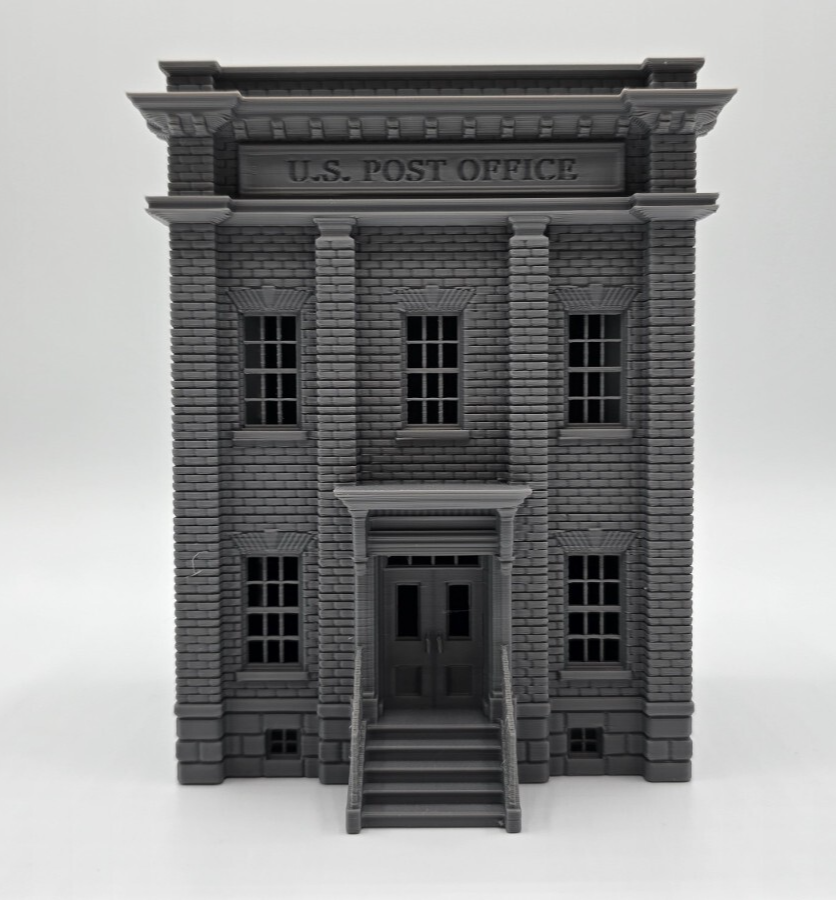 Ho Scale Post Office 1:87 Building | eBay