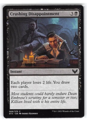 Crushing Disappointment *Common* Magic MtG x1 Strixhaven | eBay
