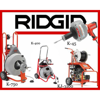 Tools - Ridgid K400 Powered Drain Cleaner