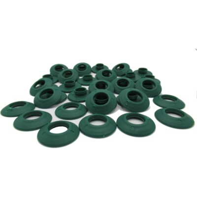 40 Green Plastic Snap Eyelets 12mm, Self Sealed for Tarpaulin ...