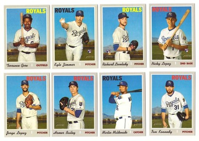 2019 Topps Heritage High Hi Number - KANSAS CITY ROYALS Team Set | eBay