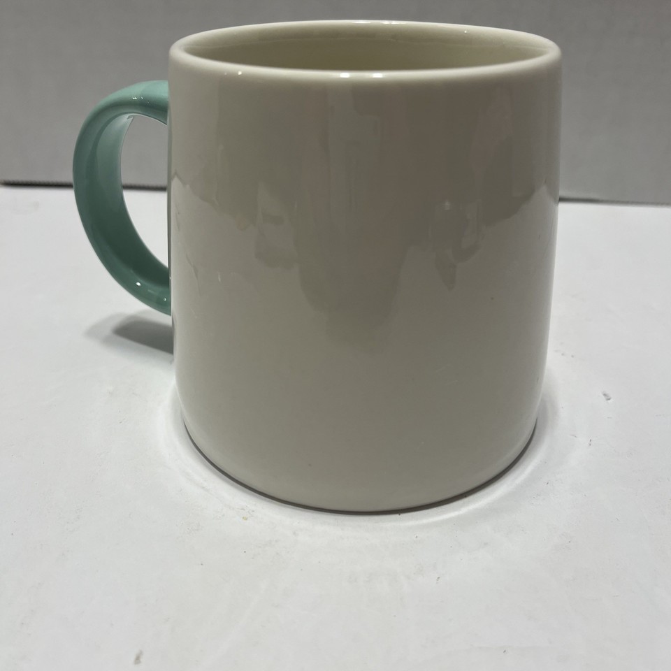 Slant Jumbo Ceramic Coffee Mug "Birth Yay All Day" Birthday Gift NWT ...