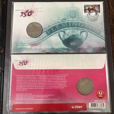Australia 2010 Melbourne Cup 150th Anniversary 50c Coin PNC. | eBay ...