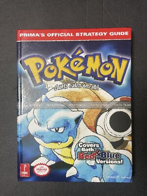 Pokémon Blue Strategy Guide | eBay