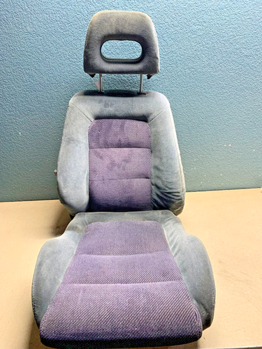 90 91 92 93 ACURA INTEGRA LEFT FRONT SEAT BACK & BOTTOM & HEADREST ...