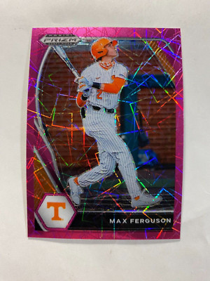 Max Ferguson 2021 Panini Draft Picks Baseball #PDP160 Card Pink ...