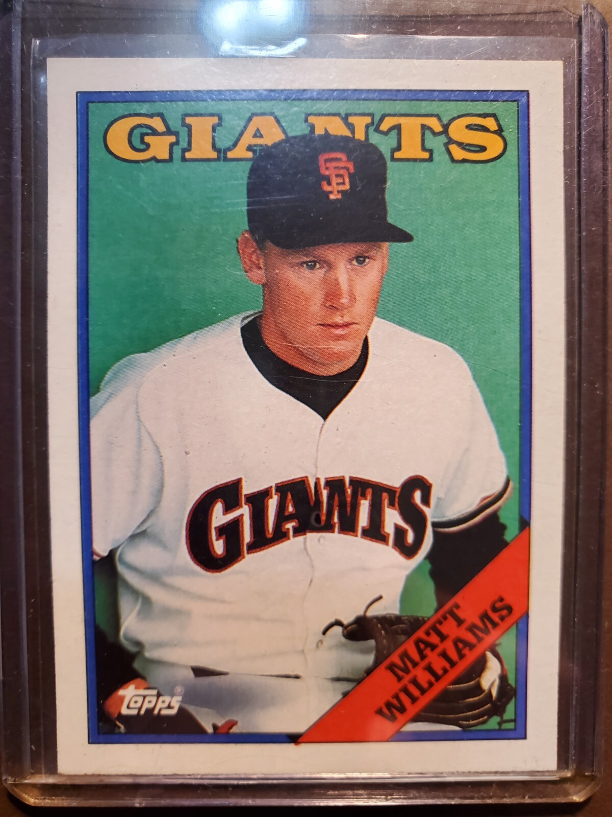 Matt Williams 1988 Topps #372 ROOKIE Card San Francisco Giants | eBay
