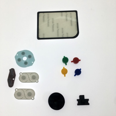 For Nintendo Game Boy Zero DMG-01 Buttons Conductive Rubber Mod Kit ...