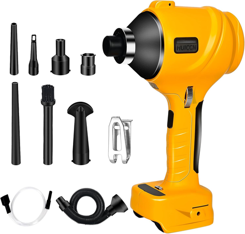 Cordless Dust Blower for Dewalt 20V Battery, Brushless Handheld Leaf ...