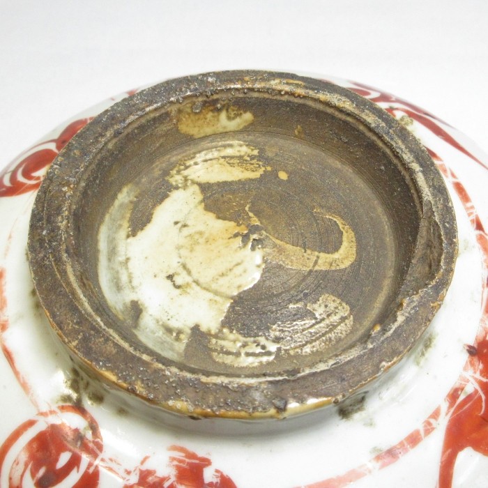 P0360: Real Chinese old colored porcelain ware bowl of appropriate GOSU ...