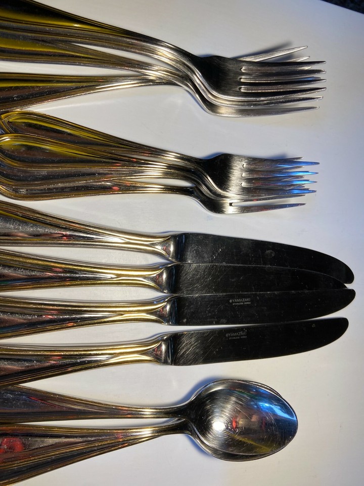 YAMAZAKI Stainless Flatware LOTS - CHOICE of Pattern Lot | eBay