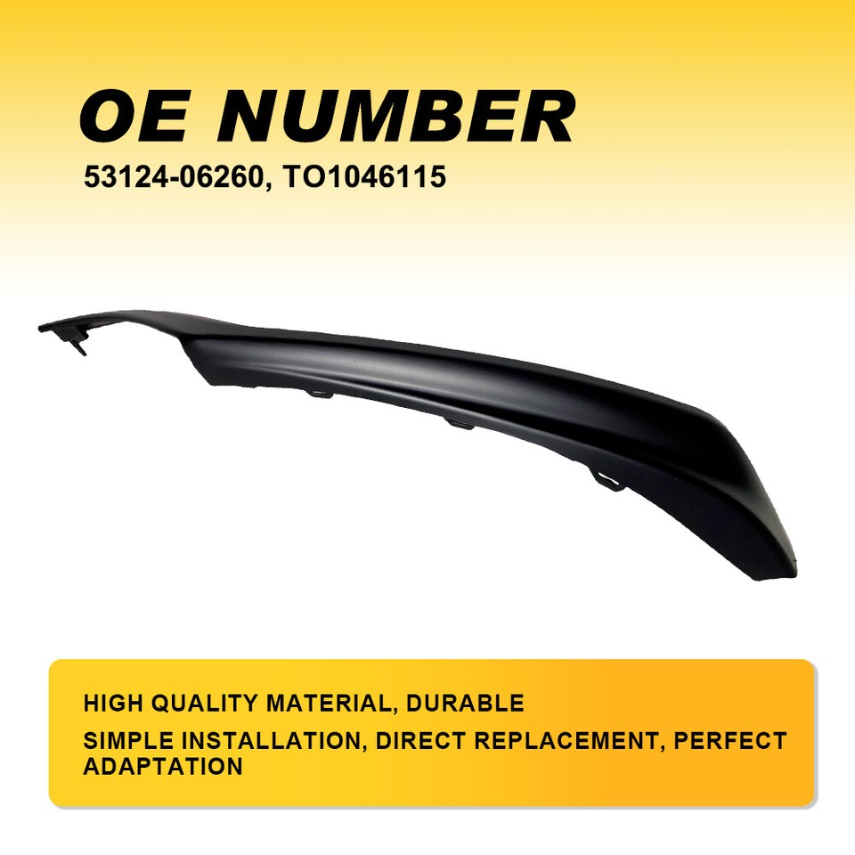 Front Left Bumper Cover Molding For 2021-2022 Toyota Camry SE TO1046113 ...