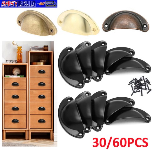 Bulk Cupboard Door Drawer Pull Cabinet Cup Pulls Furniture Antique ...