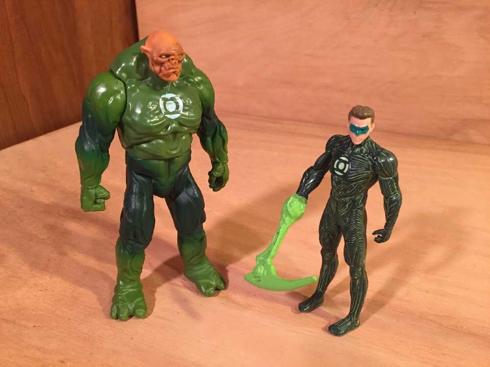 GREEN LANTERN Hal Jordans RING BLAST JET 6 FIGURE LOT sinestro GREEN ...